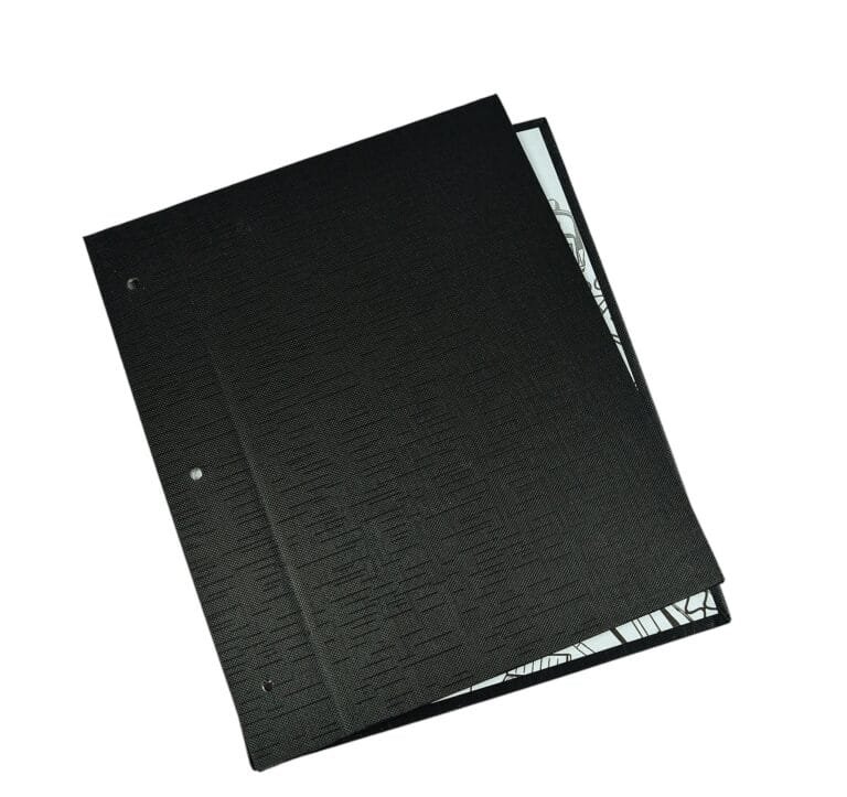 CARPETA DOS TAPAS FORRADA EN PVC N°3 | Util Uno | Mayoristas Libreria y Marroquineria